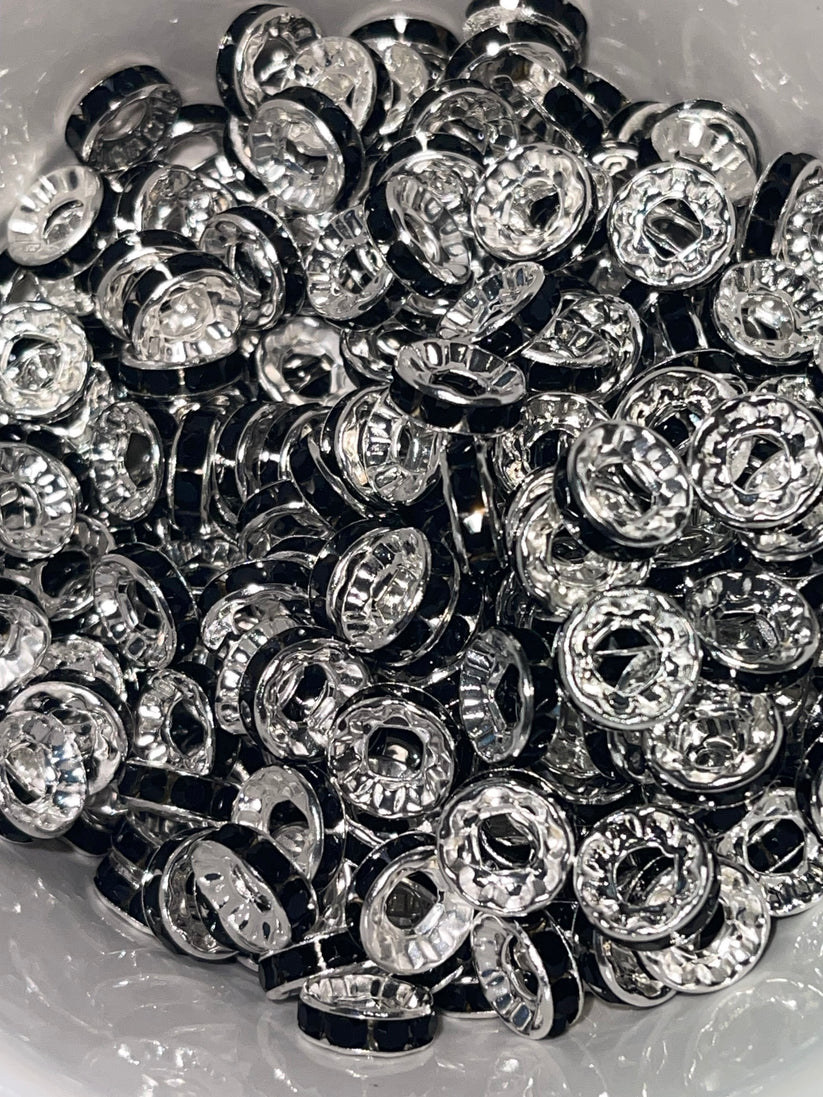 10mm Wide Hole Spacers (25ct) – L&M Creations
